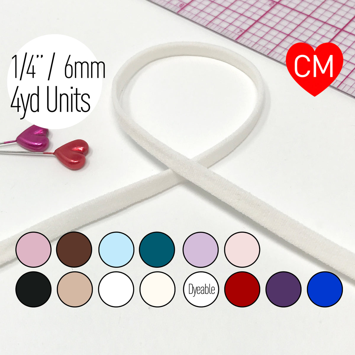 ELASTICS | TRIMS – Stitch Love Studio