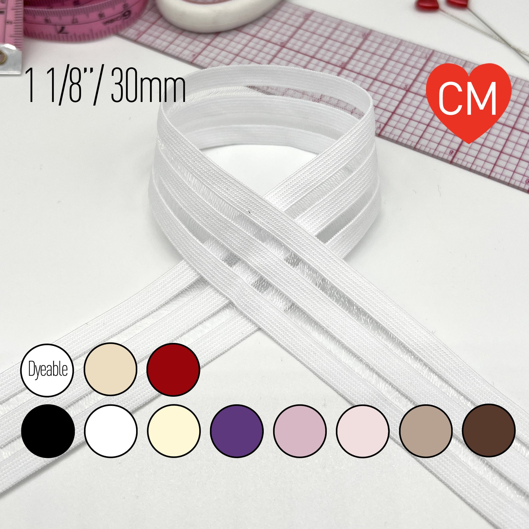 ELASTICS | TRIMS – Stitch Love Studio